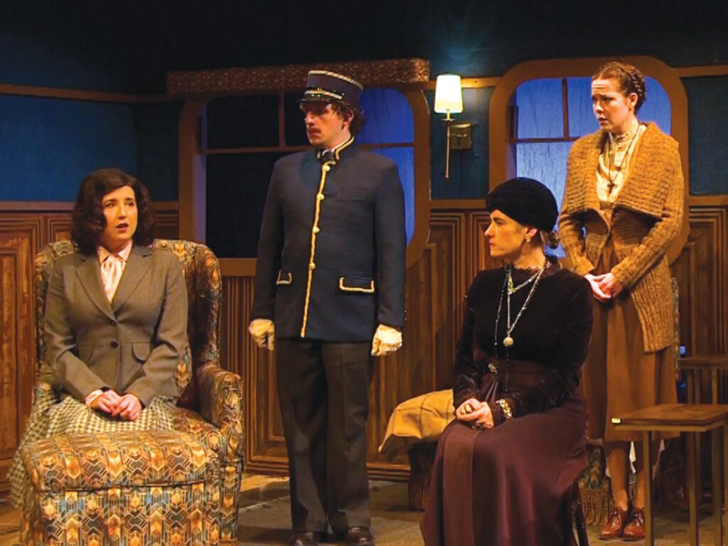 Revue de théâtre : « Le meurtre d'Agatha Christie à l'Orient Express ...